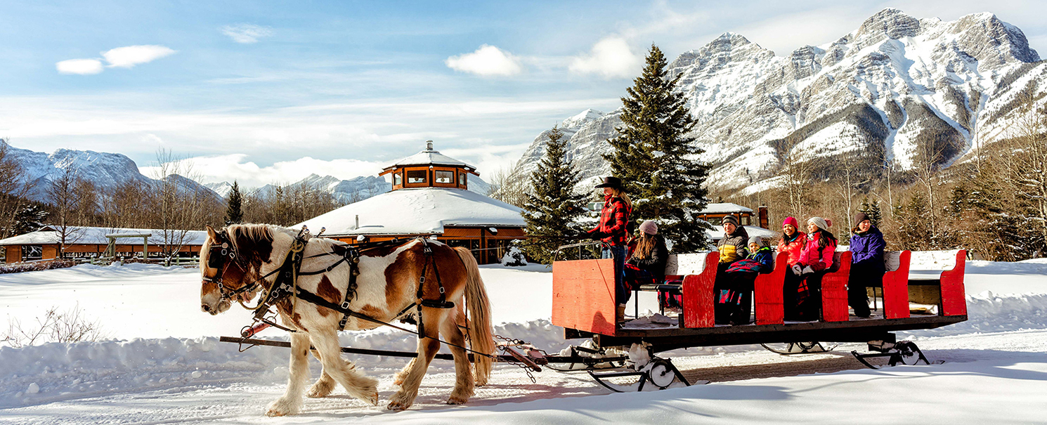 Winter Sleigh Rides | Activities And Entertainment| Boundary Ranch
